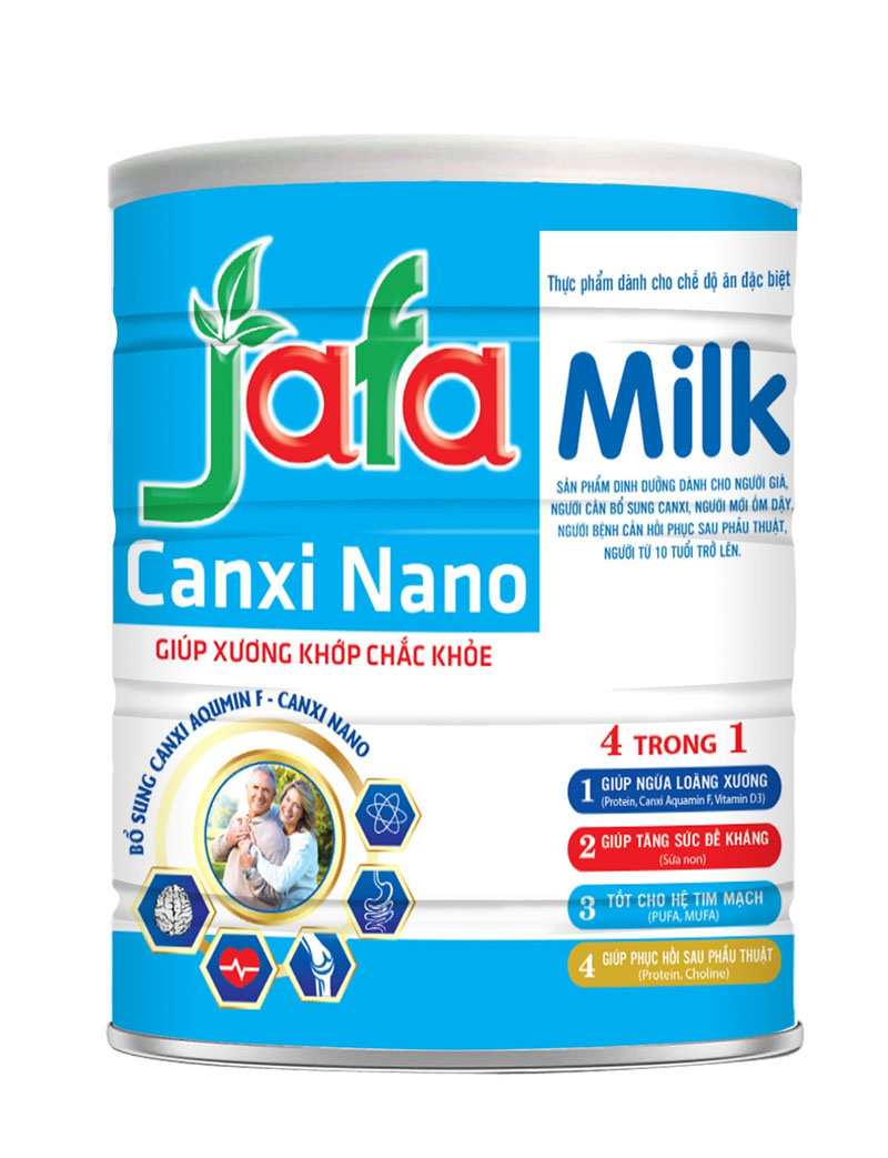 Nhân tâm việt - Jafa Milk Nano Curcumin